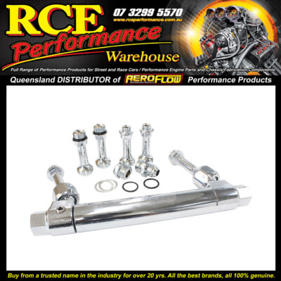 Aeroflow AF64-2037C Adjustable Billet Fuel Log - Chrome Finish | eBay ...