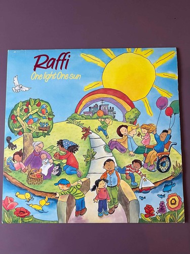 One Light, One Sun" by Raffi vintage 1985 children's music album VG+ ...