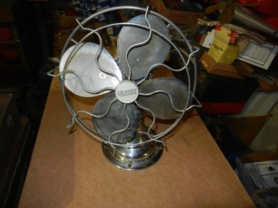 A C Gilbert Polar Cub Fan, 10 inch Diameter, Chrome, 1930's Vintage ...