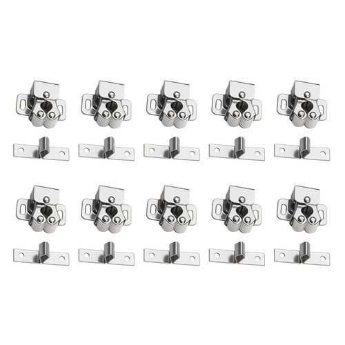 10* Cold Rolled Steel Roller Catch Lock Home Door Clasp Replacement ...