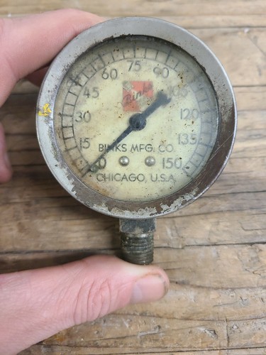 Vintage Binks Mfg. Co. Spray System pressure gauge | eBay