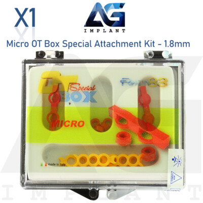 Micro OT Box Special Attachment Kit Castable Overdenture Dental Fixture ...