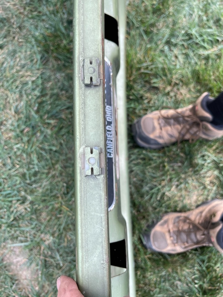 1970 CUDA OEM TRUNK DECK BOOT LID WITH OEM LUGGAGE RACK HOLES RIVNUTS ...