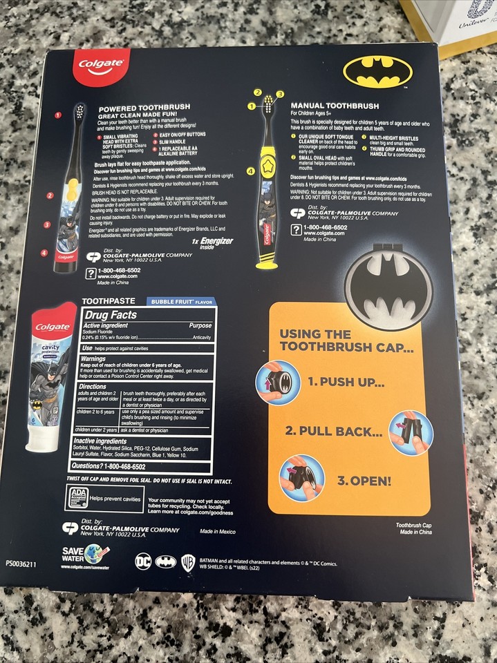 Batman Colgate gift pack | eBay