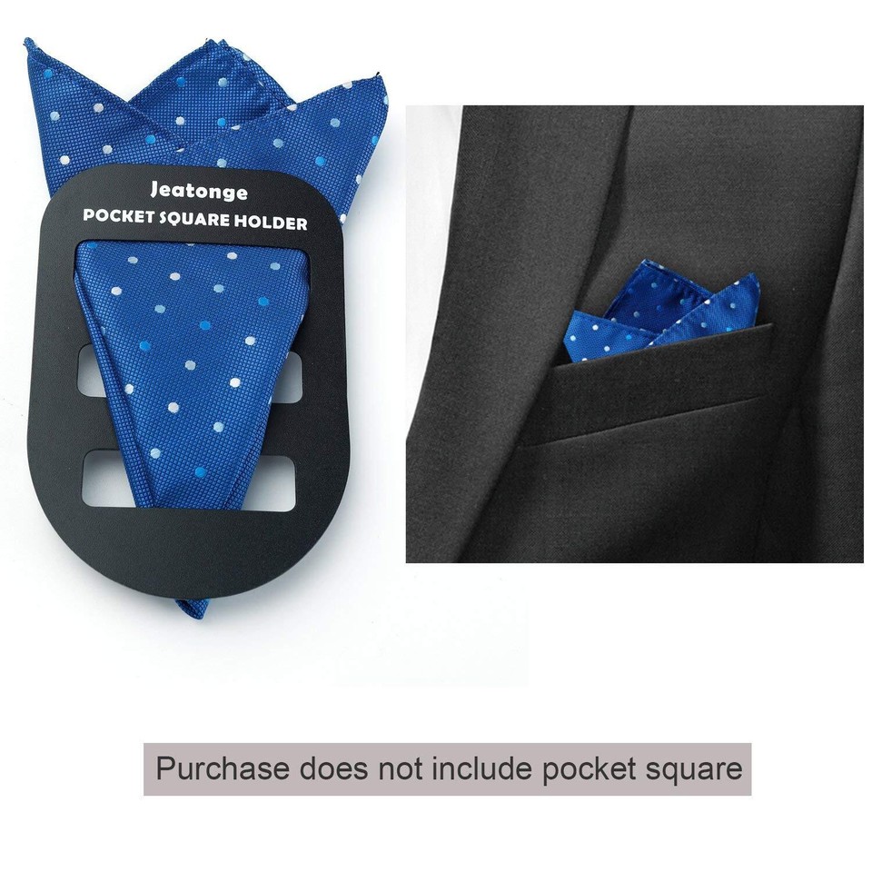 Pocket Square Holder Keeper Organizer Pocket Squares for Men Prefolded ...