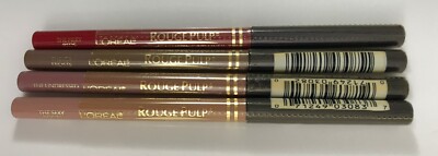 L'oreal Rouge Pulp Anti-Feathering Lip Liner Pencil - CHOOSE YOUR SHADE ...