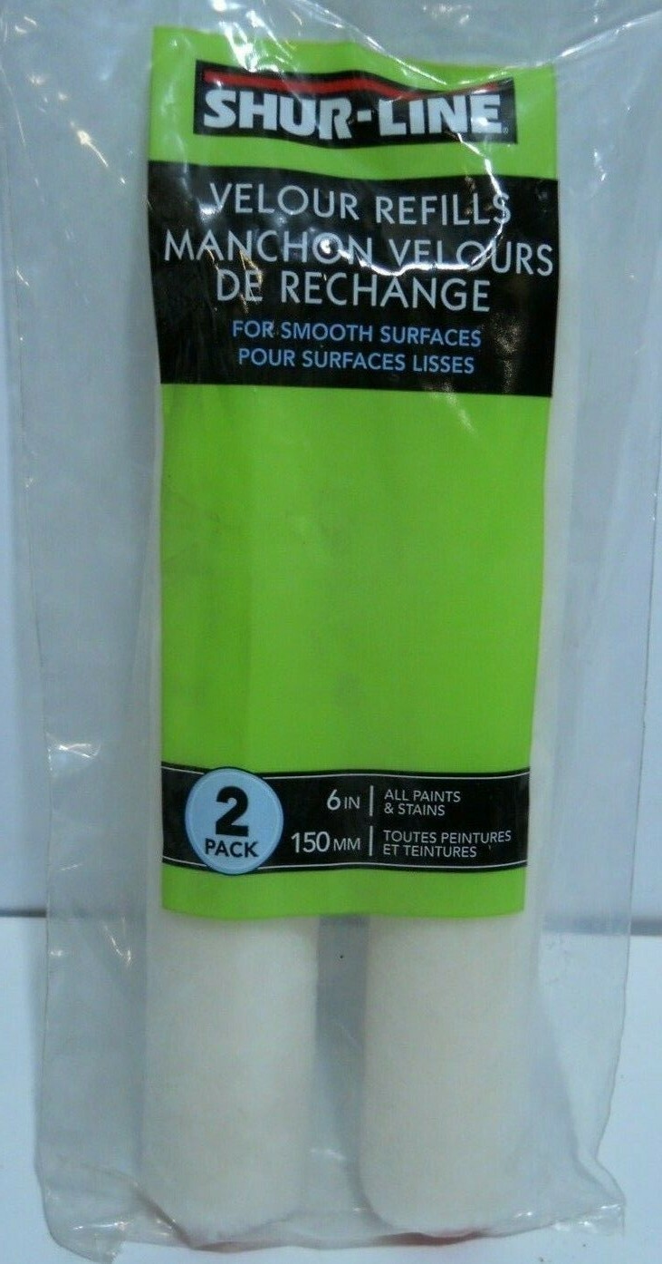 Lot of 10 New 6″ Shur-Line 4960C Quick Pro Velour Mini-Rollers | eBay