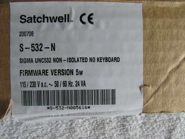 Satchwell Schneider UNC 632 N Sigma HVAC Universal Network Controller ...