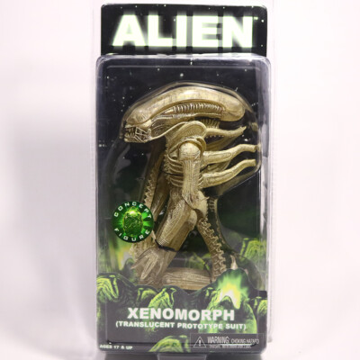 NECA Alien Xenomorph Translucent Prototype Suit 7" Action Figure Aliens ...