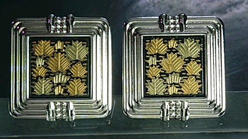 Kyoto Inlay Amita Pure Gold Cufflinks Traditional Arts Used Metal, High ...