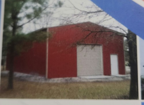 Red Steel I-beam Open Span Steel 30x50'x14 Metal Building Kit Garage | eBay