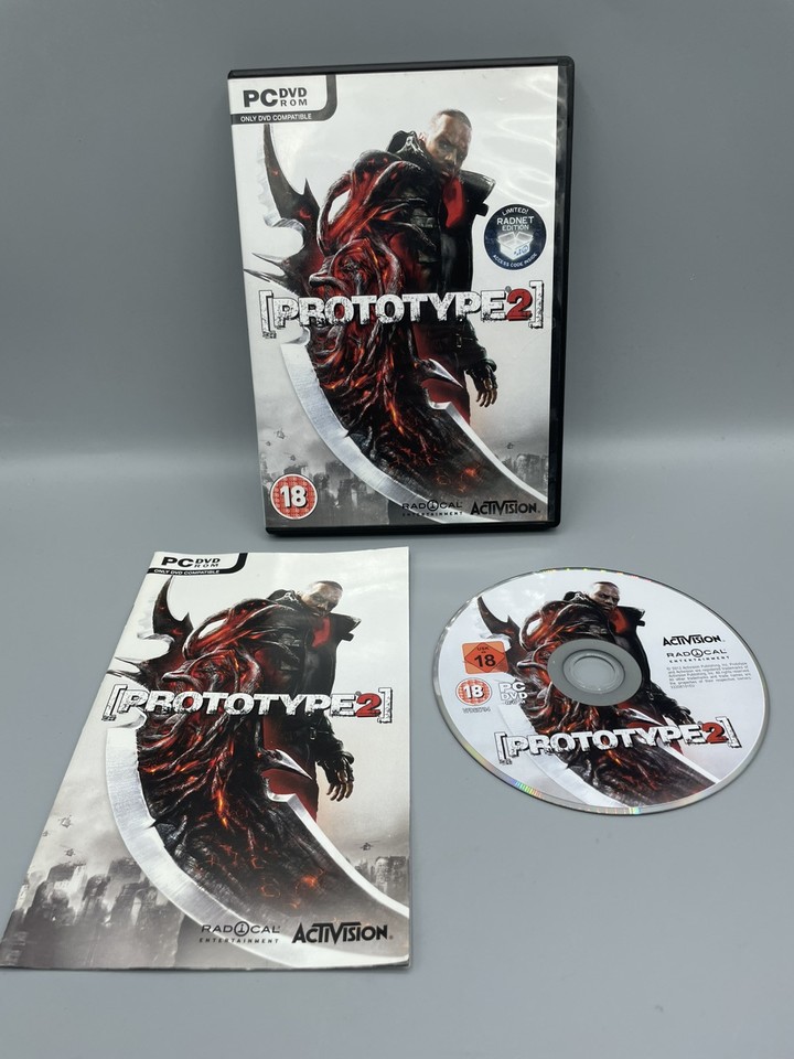 Prototype 2 PC Game DVD ROM Activation Windows Computer Game | eBay