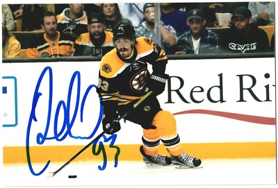 Peter Mueller Autographed 4x6 Color Photo Boston Bruins #93 Black A | eBay