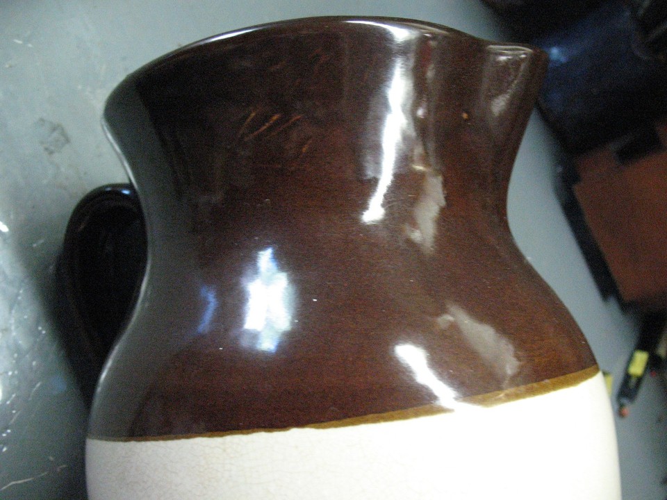 STONEWARE PITCHER 10 '' VINTAGE ORIGINAL USA | eBay