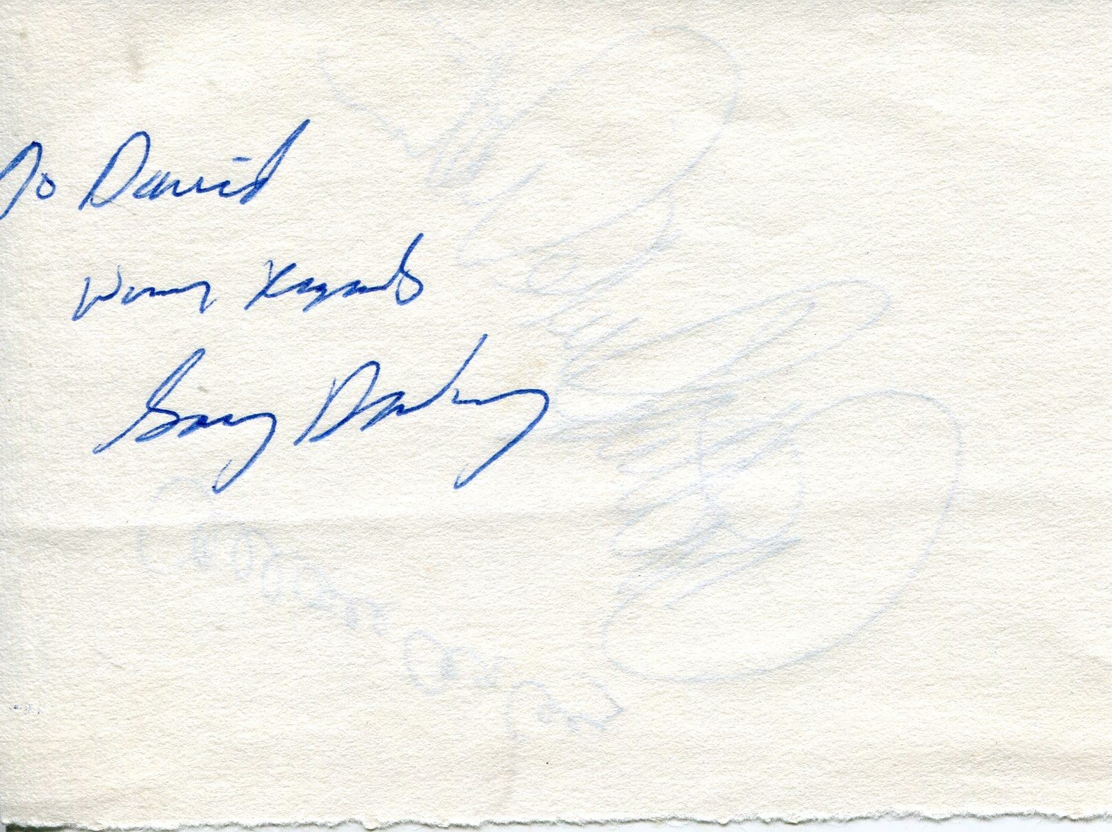 Patty Duke Astin Allan Arbus Gary Sandy Autograph Signed Page | eBay