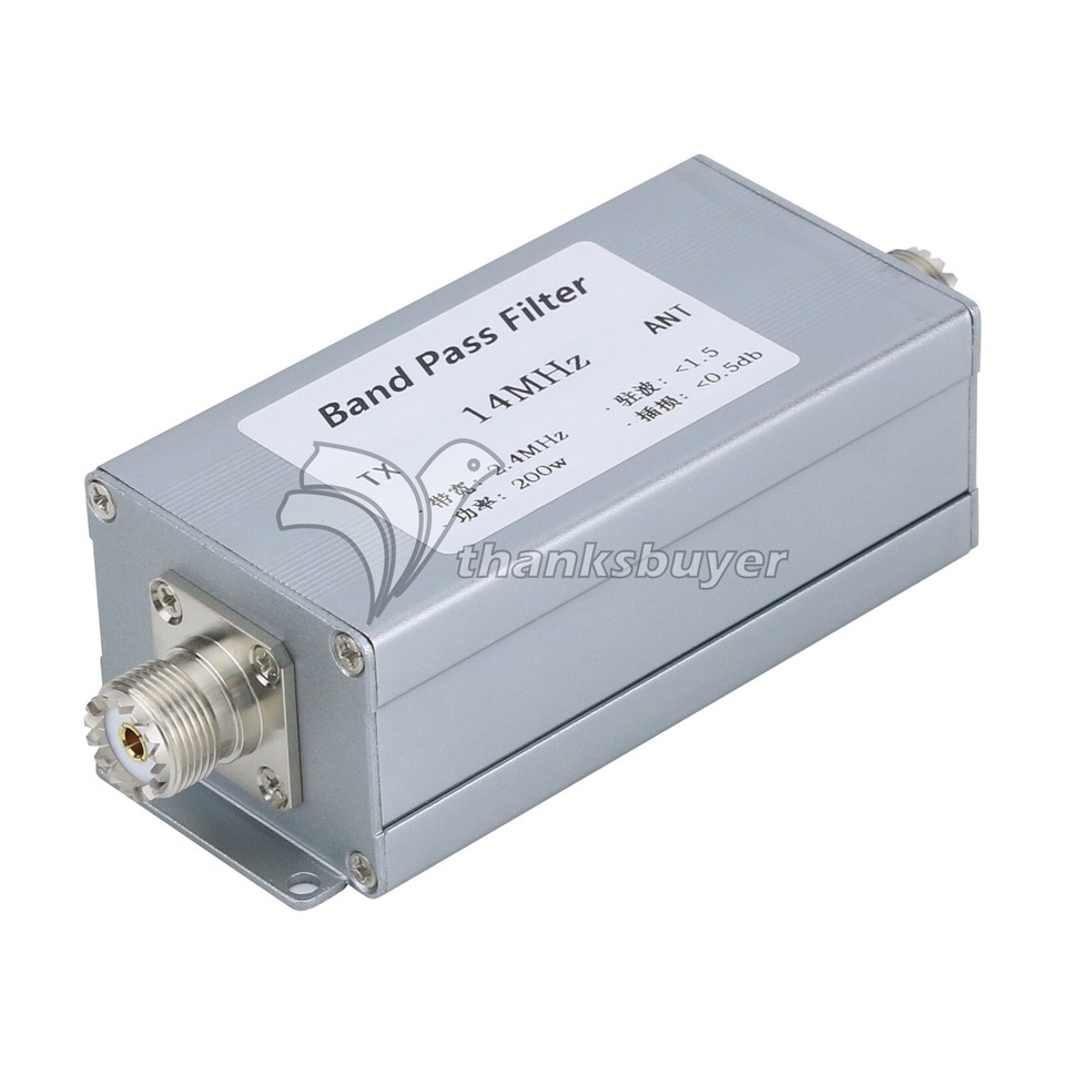 14MHz BPF Band Pass Filter Shortwave High Isolation Degree Filter 200W ...