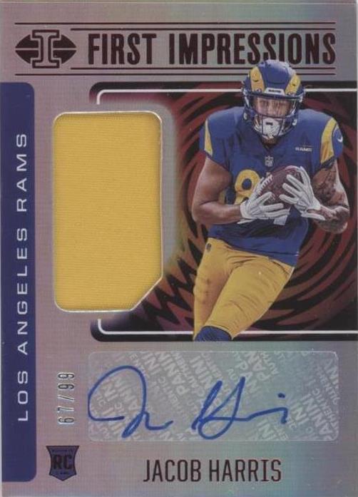 2021 Panini Illusions - First Impressions Autographed Memorabilia Jacob ...