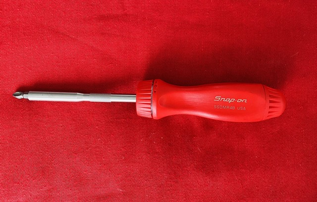 Snap-On SSDMR4B Ratcheting Screwdriver with 5 Bits for sale online | eBay