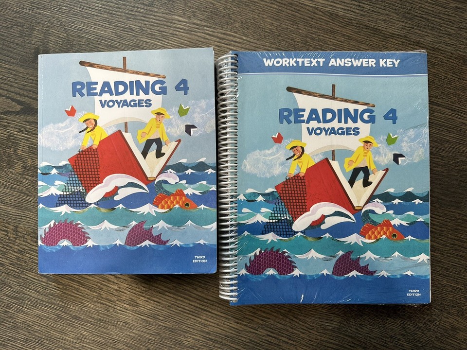 BJU Reading Gr 4 Teacher Manuals, Student Text, Flashcards, Workbook ...