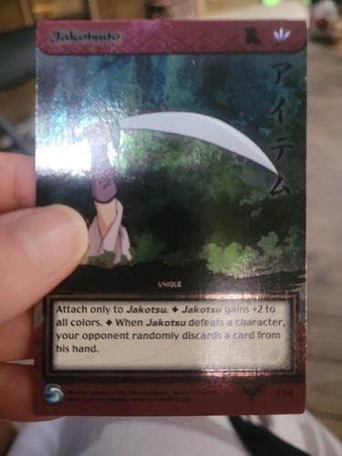 InuYasha TCG Jakotsuto (Foil) - Tousou #114 | eBay