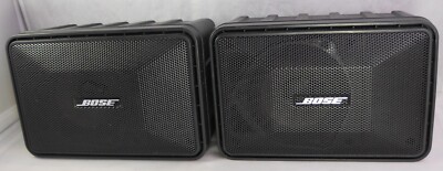 Bose Model 101 Speakers Pair Music Monitor Indoor Outdoor Mountable 60W ...