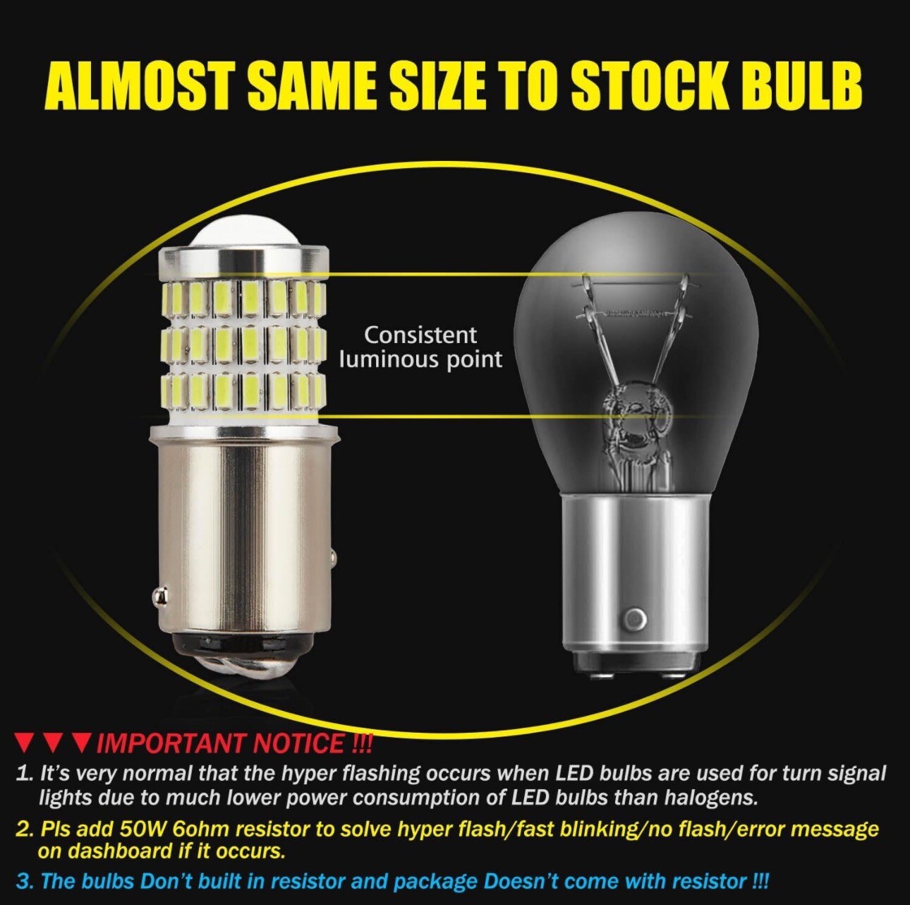 AUXLIGHT 2057 1157 2357 7528 2057A 1157A 2357A LED Bulbs Xenon White | eBay