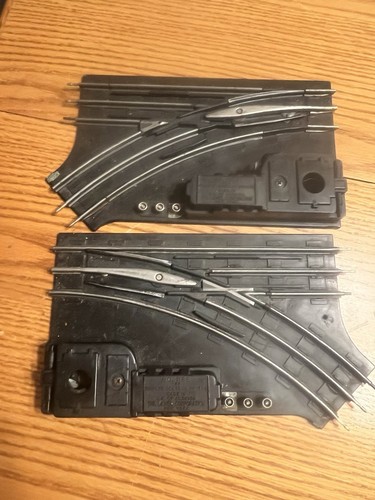 VINTAGE LIONEL #1122 PAIR OF REMOTE CONTROL 027 SWITCH TRACKS Left ...