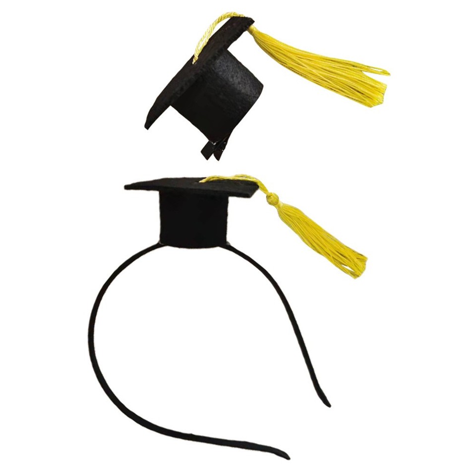 Decorative Headwear Graduate Cap Headband Graduation Accessories | eBay ...