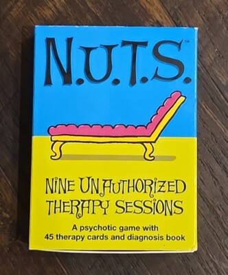 N.U.T.S. Nine Unauthorized Therapy Seasons Card Game | eBay