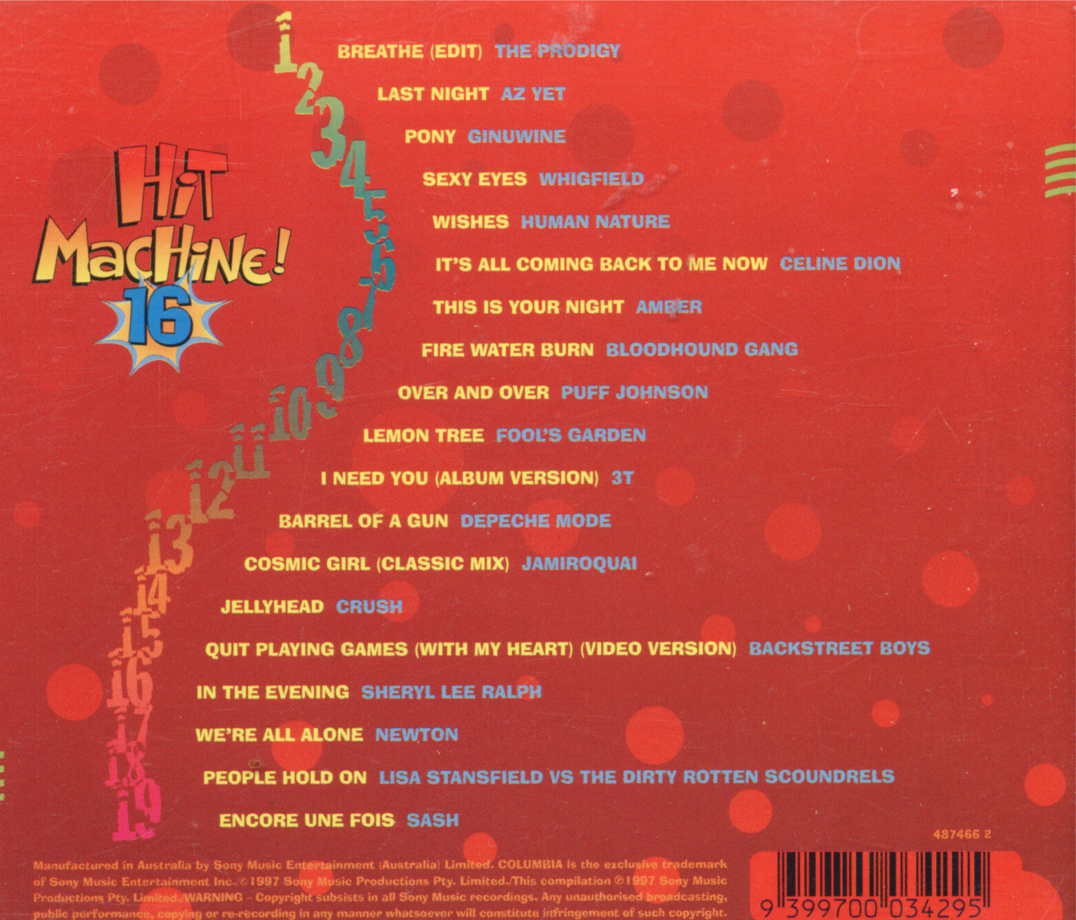 Hit Machine 16 CD 9399700034295 | eBay Australia