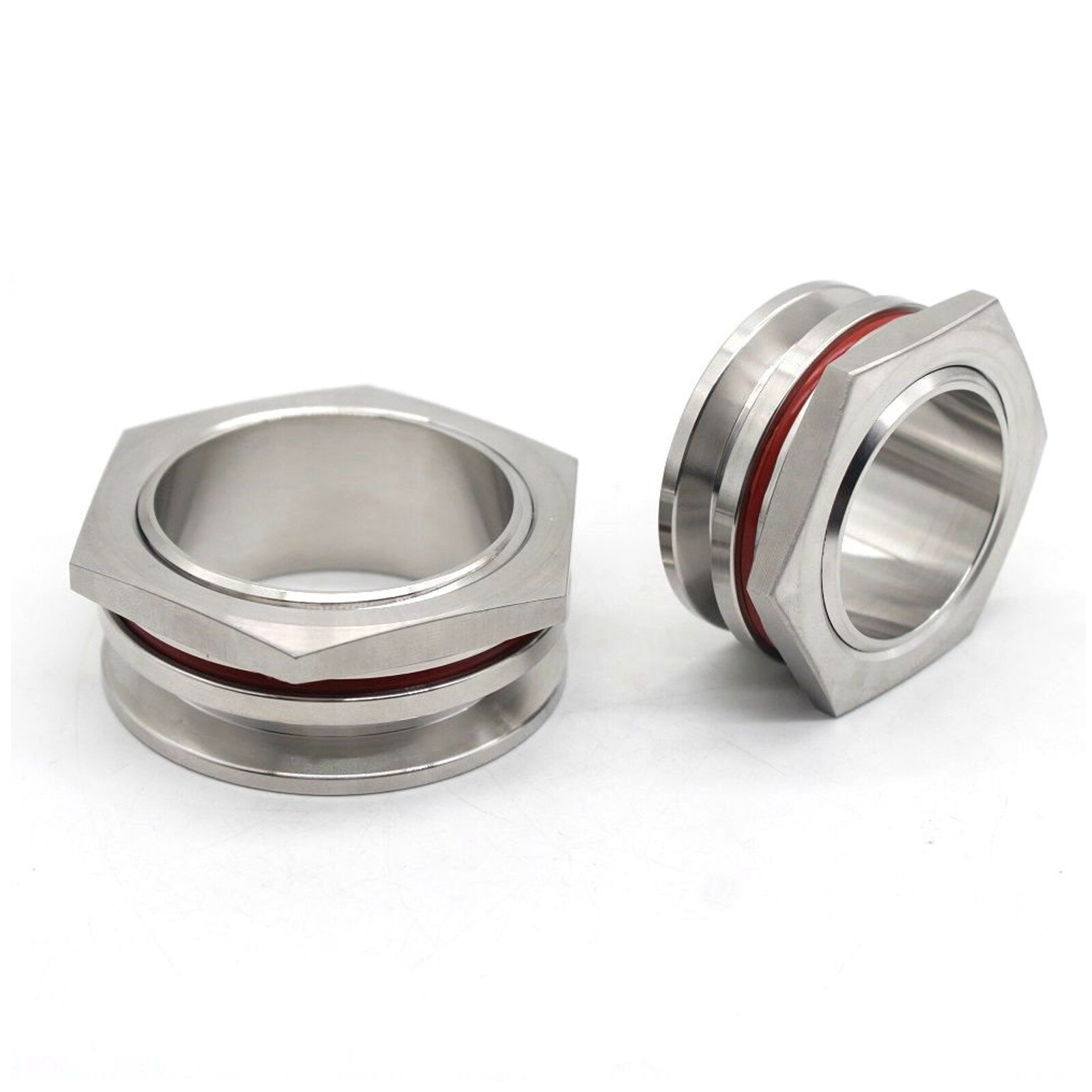 Weldless Bulkhead Stainless Steel S304 1.5"/2" Tri Clamp Kettle Bulkhead | eBay