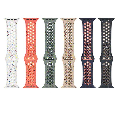 Desert Silicone Watch Band Strap For Apple Watch Series 1 2 3 38mm 42mm ...