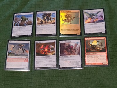 MTG Artifact Creature x8 Foreboding Statue/Marching Duodrone(FOIL ...