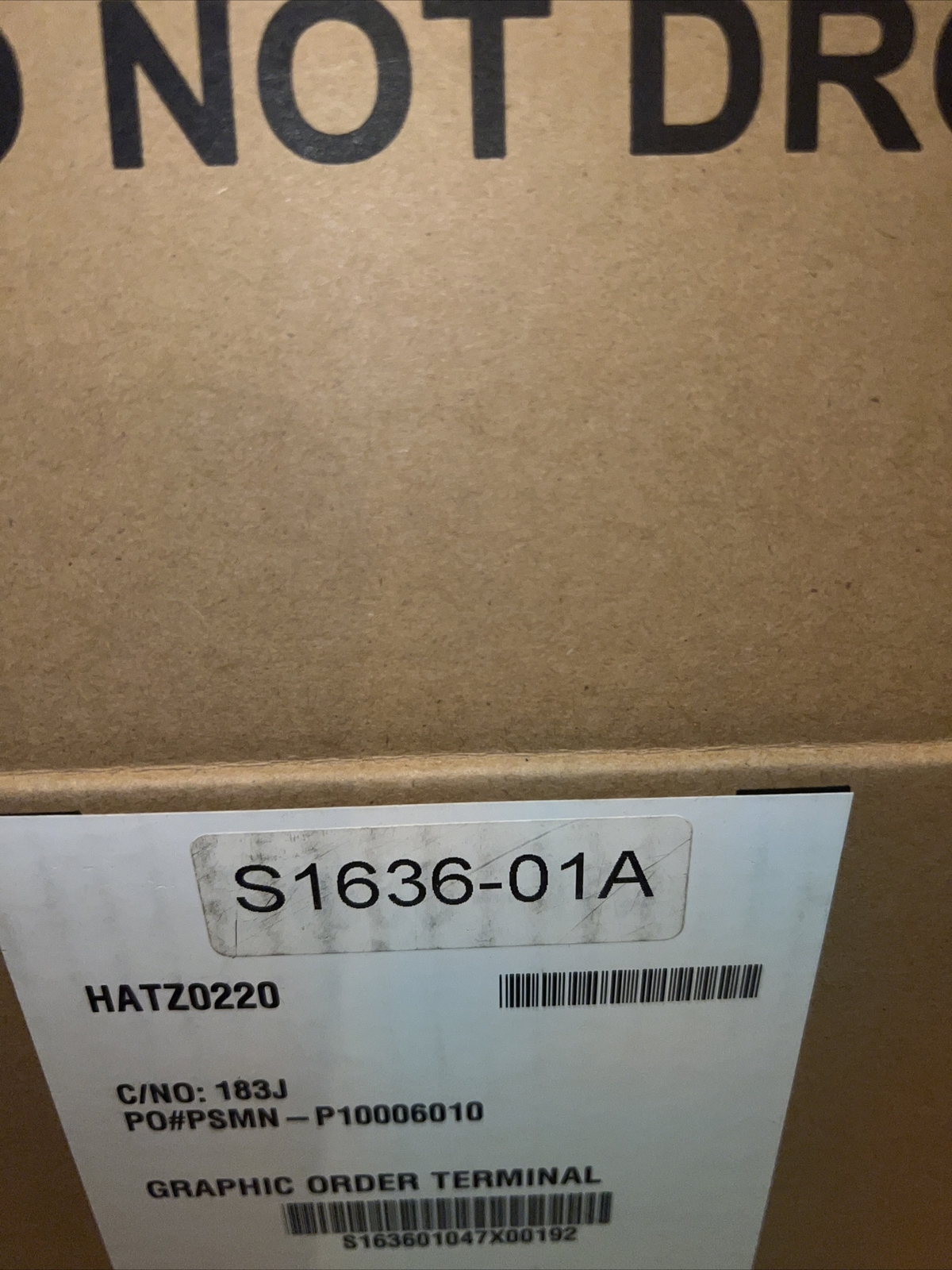 NEC Graphic Order Terminal S1636-01A Unit Only W/ Battery Brand New | eBay