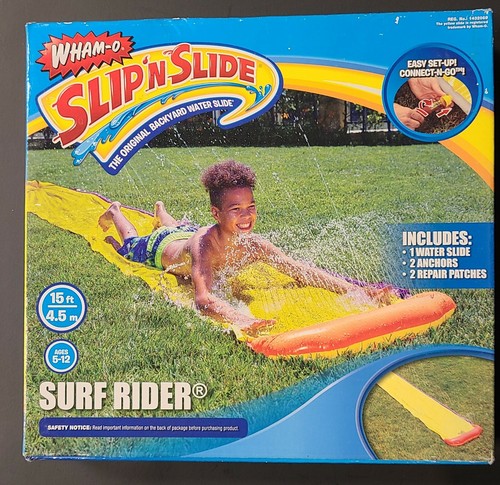 Wham-O Original Slip N Slide Surf Rider SEALED Backyard Water Fun Hydro ...
