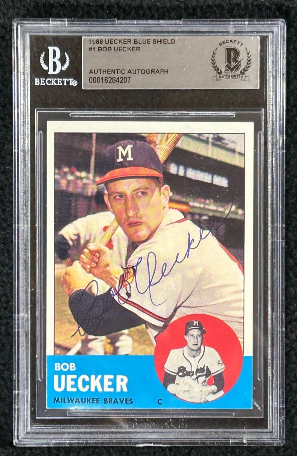 Bob Uecker Autographed Memorabilia | Signed Photo, Jersey, Collectibles ...