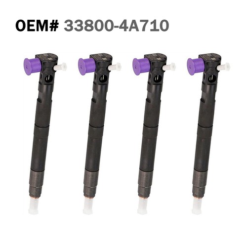 4Pcs for Hyundai Grand Starex (H1) Bongo3 Common Rail Fuel Injector ...