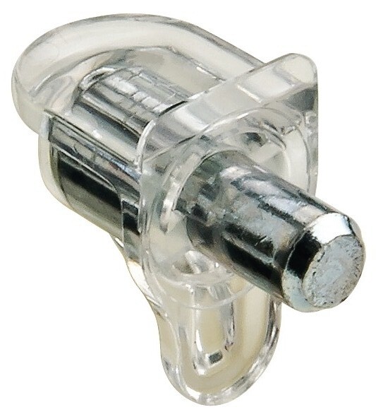 12 METAL SHELF SUPPORTS PINS PEG PLUG IN 4,5,6,7MM HOLE KITCHEN ...