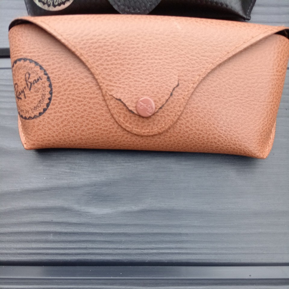 2x Ray Ban Empty Glasses Cases Black /brown Colours | eBay UK