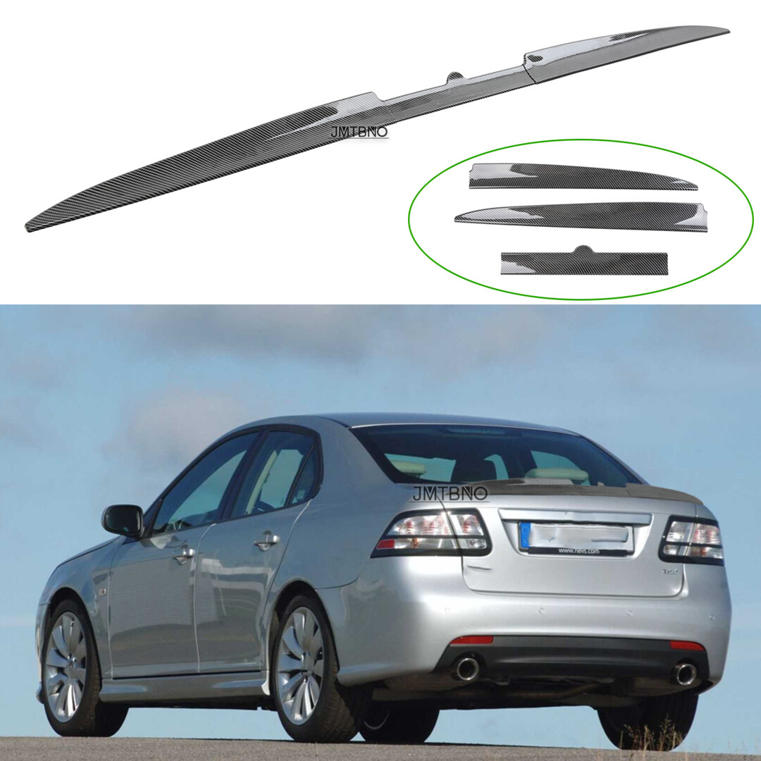2003-2012 Saab 9-3 Aero Sedan For SAAB Rear Trunk Roof Lip Spoiler Wing ...