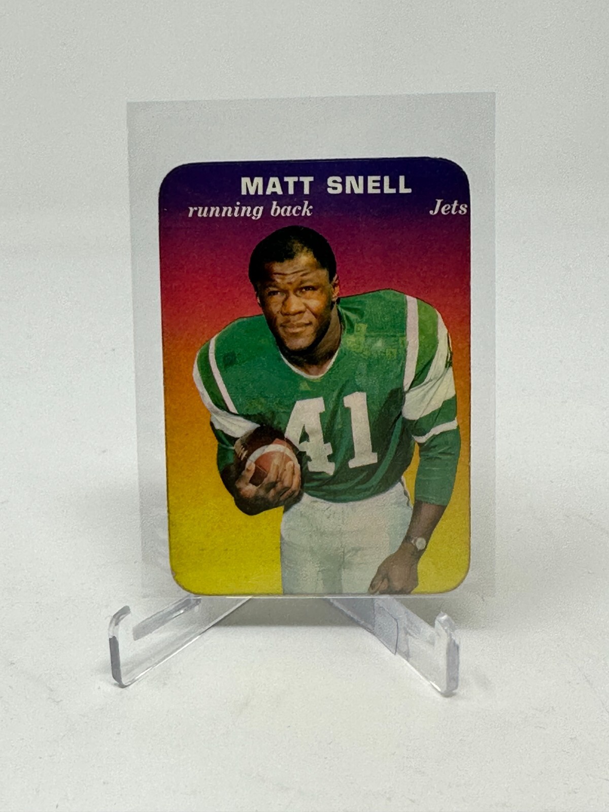 1970 Topps Football Matt Snell Card #30 | eBay