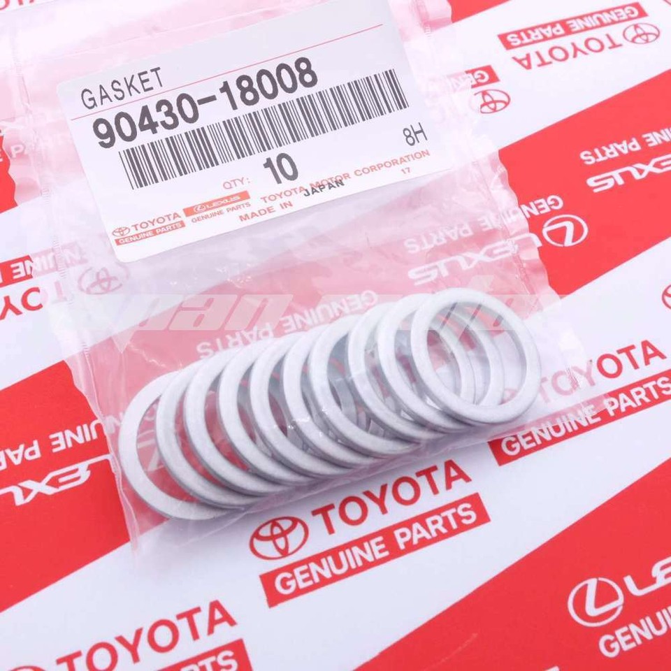 GENUINE Toyota Lexus Transmission Case Plug Gasket 90430-18008 SET of ...