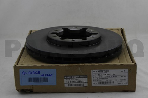 40206VB000 Genuine Nissan ROTOR-DISC BRAKE,FRONT 40206-VB000 | eBay