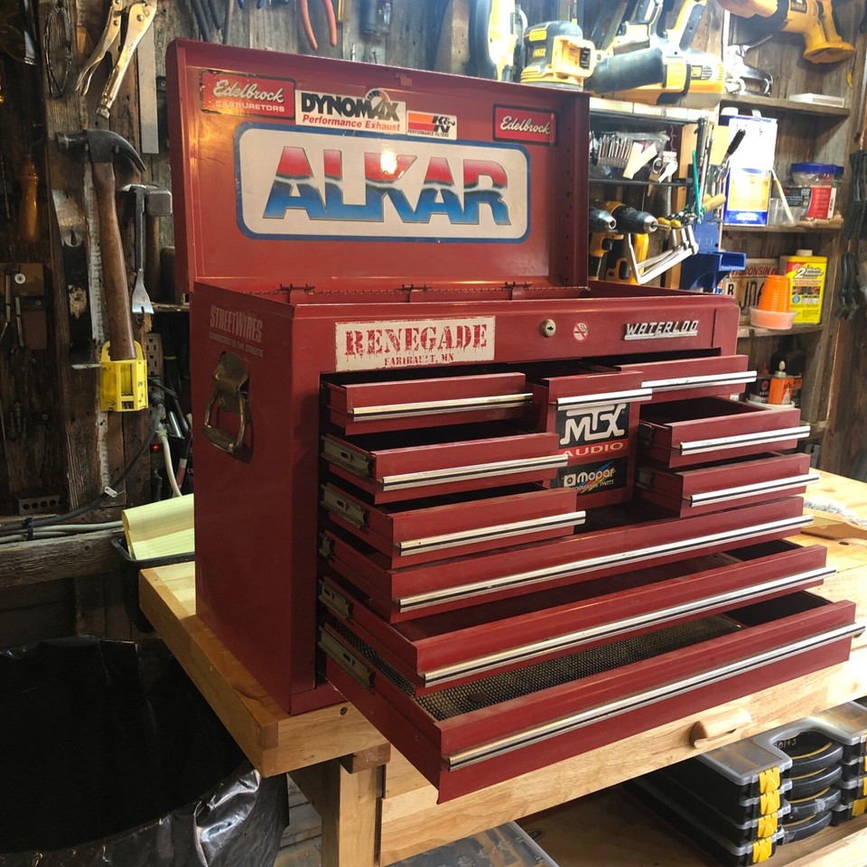 WATERLOO PROFESSIONAL WI-1000 10 DRAWER TOOLBOX WITH LOCK NO KEY | eBay