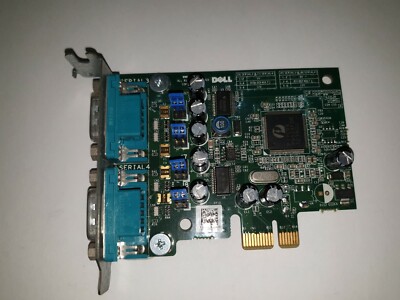 Dell E198991 SERIAL3 DUAL VGA CARD 01012WAA0-017-G A00 BTI ML-2 94V-0 ...