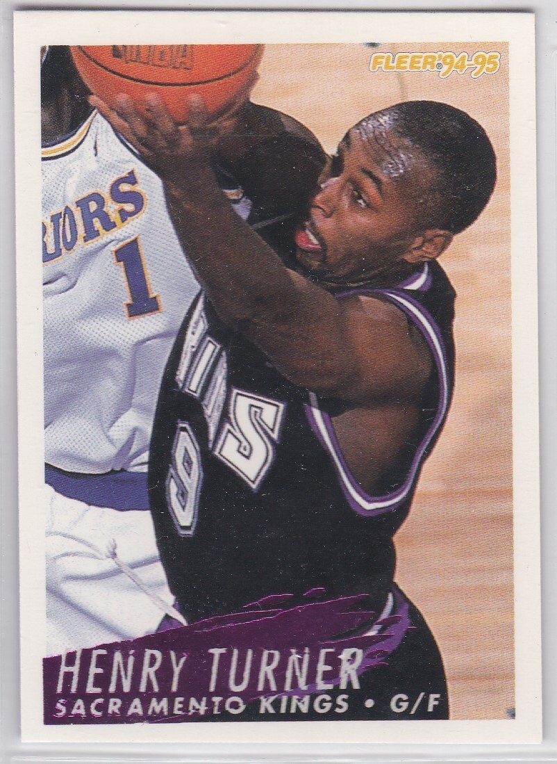 M) 1994-95 Fleer Basketball Trading Card - Henry Turner #365 | eBay