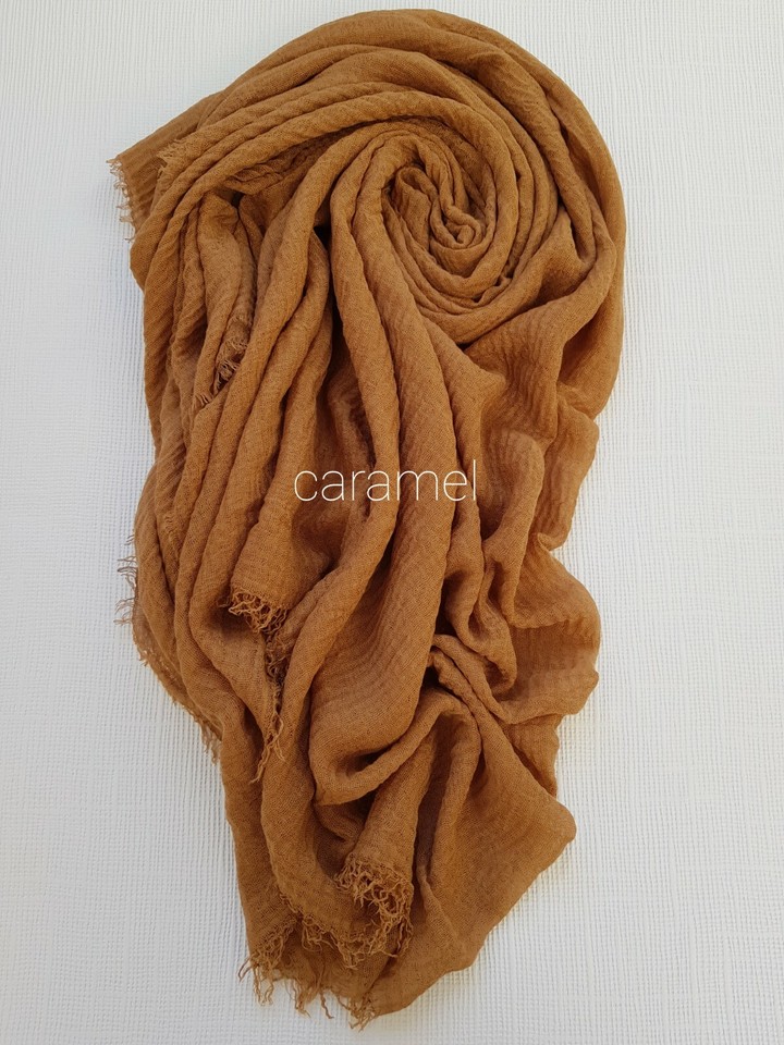 New Style Crimp BUY 5 GET 1 FREE Hijab Scarf Headscarf Crinkle Wrap ...