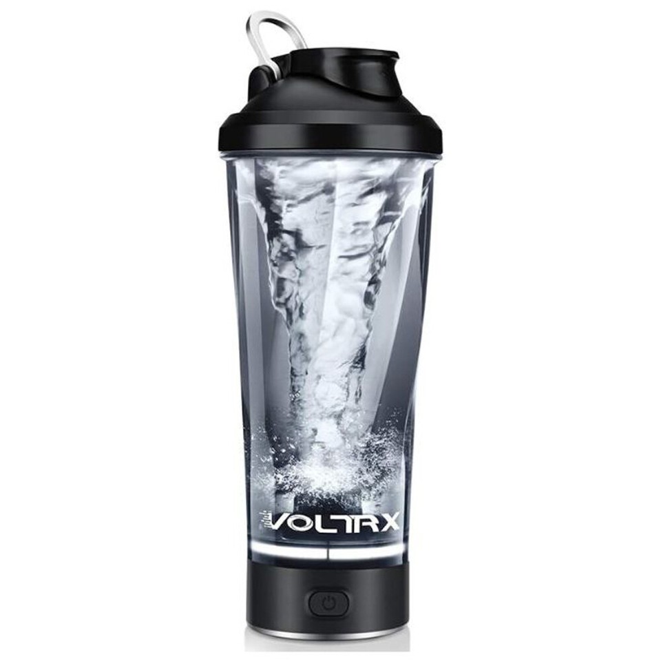 VOLTRX Vortex Boost Electric Protein Blender Shaker Bottle Rechargeable ...