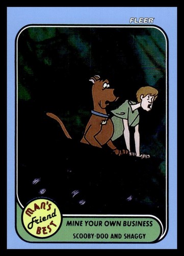 2025 Fleer Scooby Doo Man's Best Friend MF-3 Scooby-Doo/Shaggy | eBay