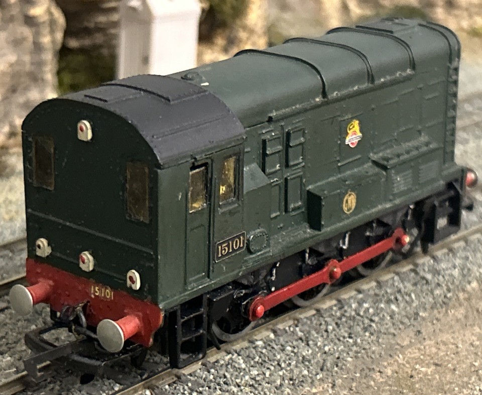 Kit/Scratch-Built GWR 0-6-0 Diesel Shunter 15101 - BR Green w/ GWR ...